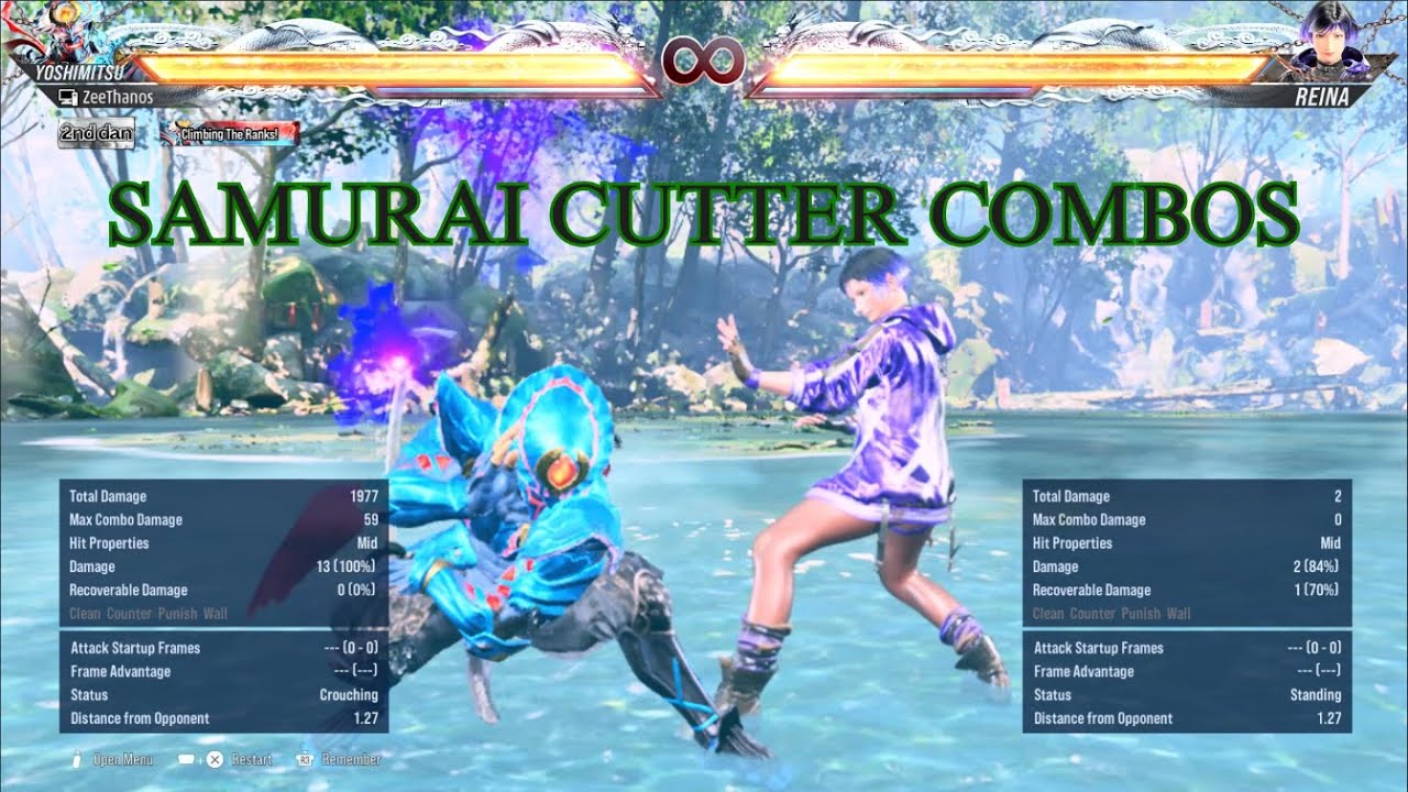 Unleash The ZeeThanos Samurai Cutter Combos With Yoshimitsu In Tekken 8 ...
