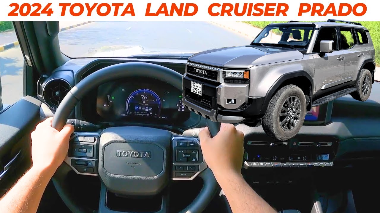 NEW 2024 Toyota Land Cruiser Prado Test Drive & Review - YouTube