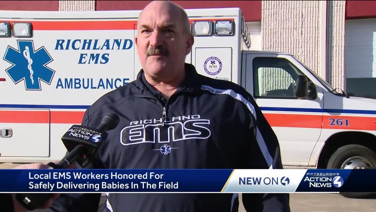 Local EMS workers honored for safely delivering babies in the field ...