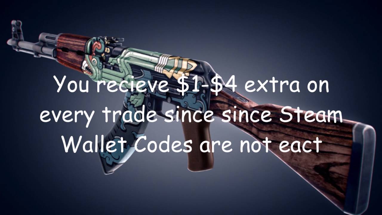 TRADE CS:GO SKINS FOR STEAM WALLET CODES! EASY CASHOUT! SKINZ2CODEZ.TK ...