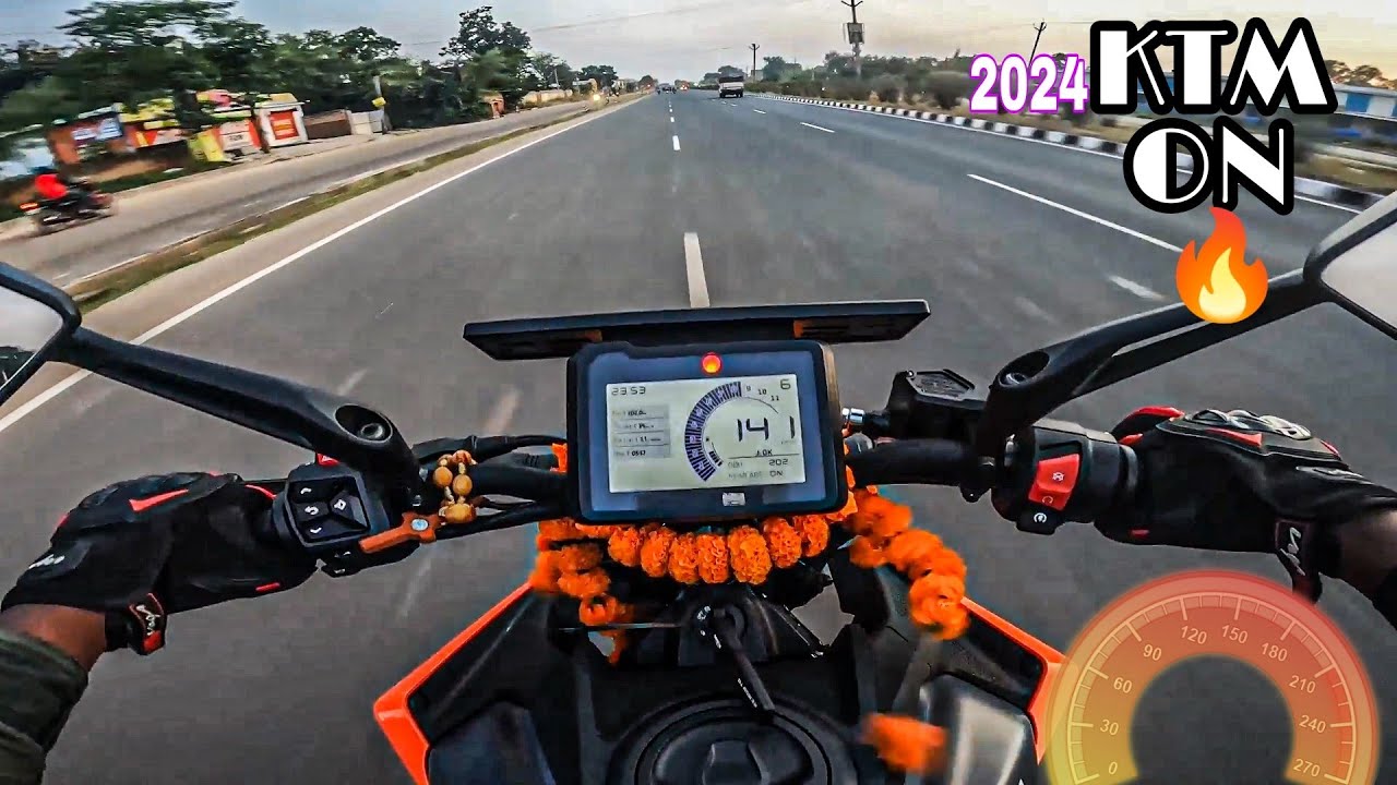 First Ride Duke 250 Gen3| blessing | top speed 2024 - YouTube