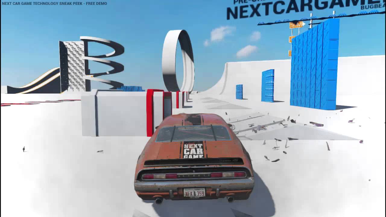 Next Car Game: Free Tech Demo - YouTube