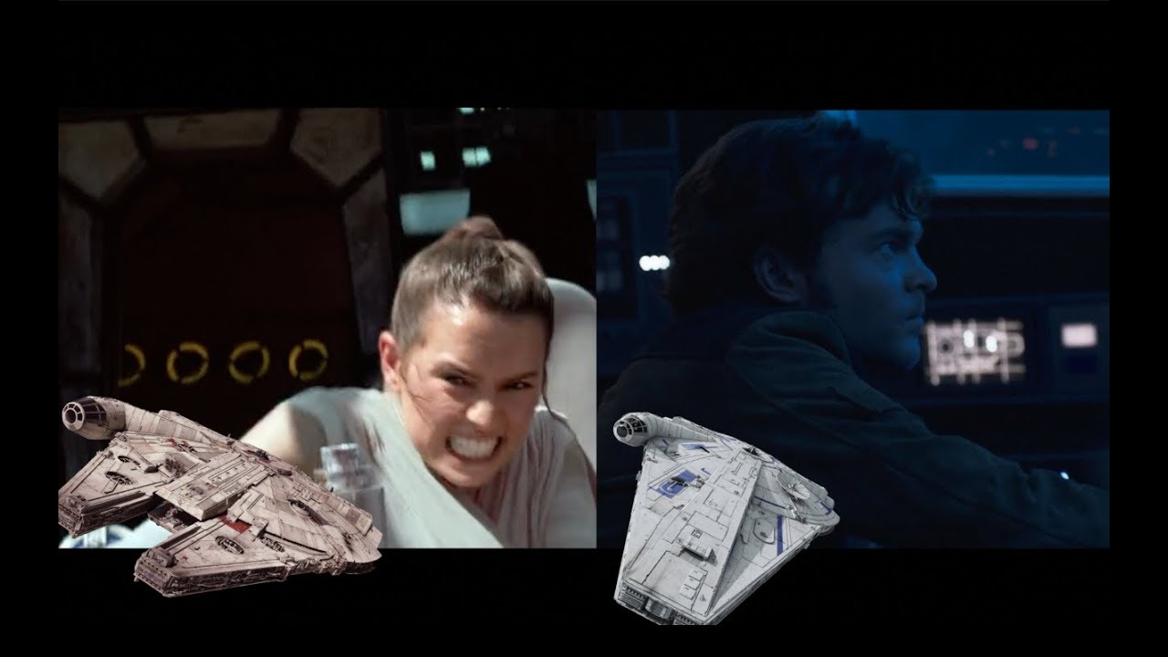 Rey vs Han Solo - YouTube