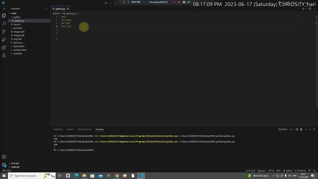 Python Variables Malayalam Part 1 Youtube