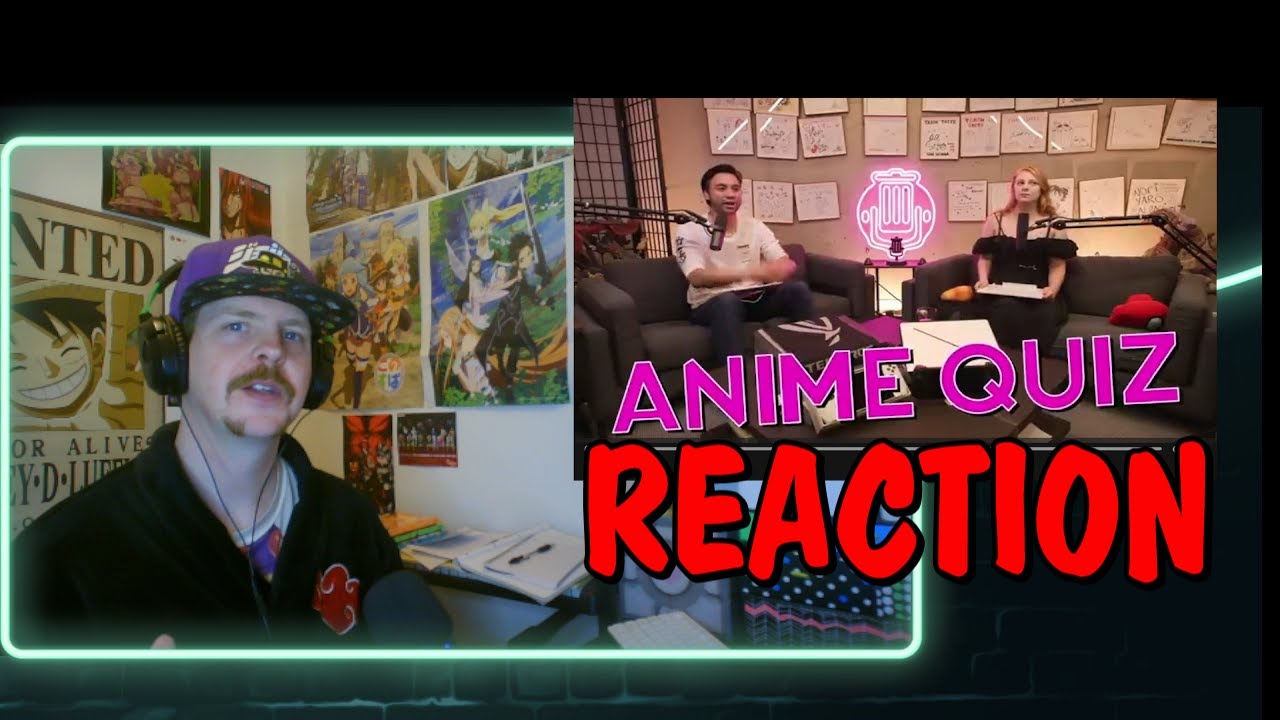 Taking the ULTIMATE Anime Quiz ft. Sydsnap REACTION - YouTube