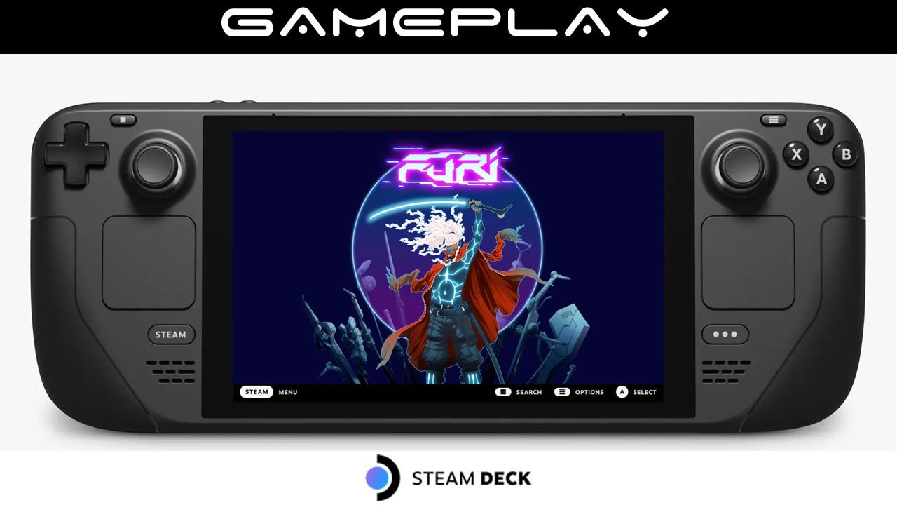 Furi Steam Deck Gameplay - YouTube