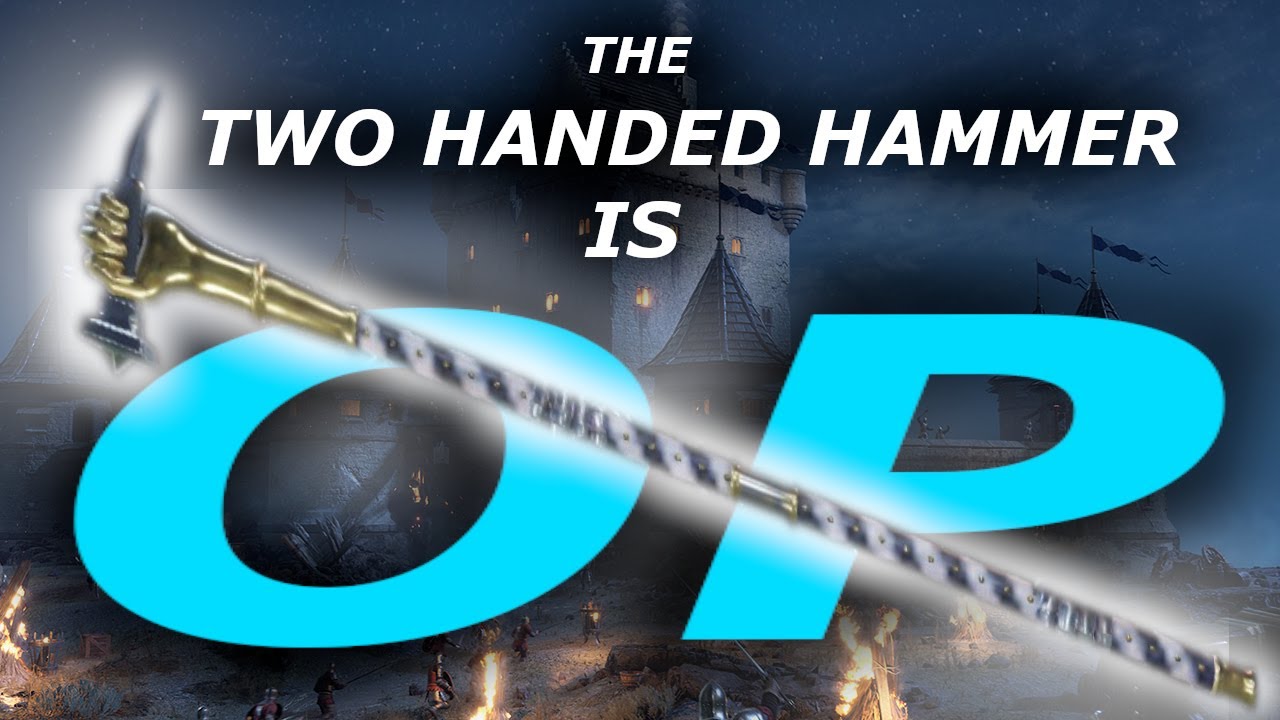 The TWO HANDED HAMMER is OP in Chivalry 2#SHORTS - YouTube