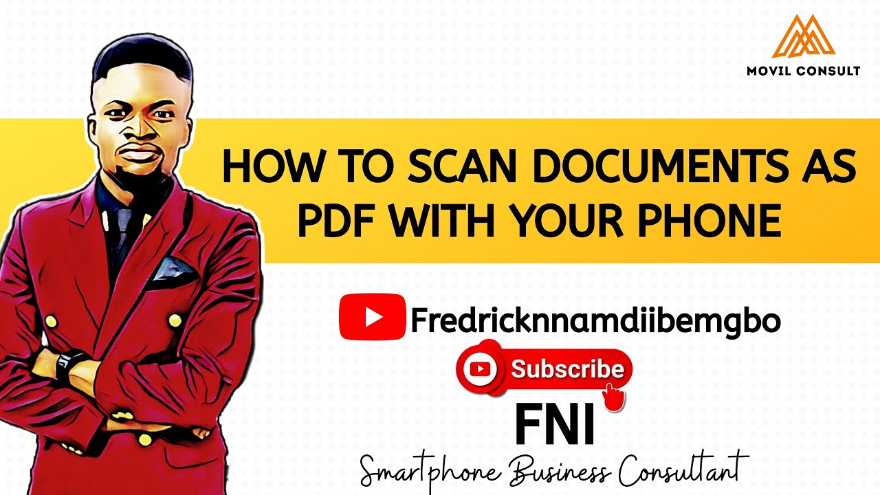 How to Scan Documents as PDF With your Phone - YouTube