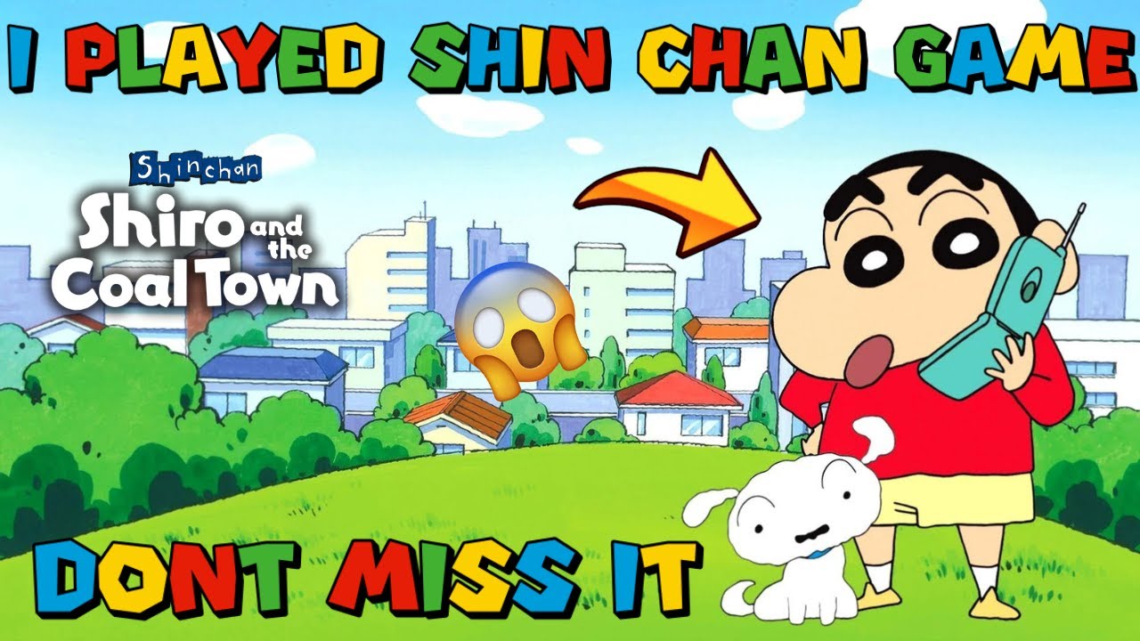 FIRST TIME PLAYING SHIN CHAN GAME AND I'M HOOKED! - YouTube