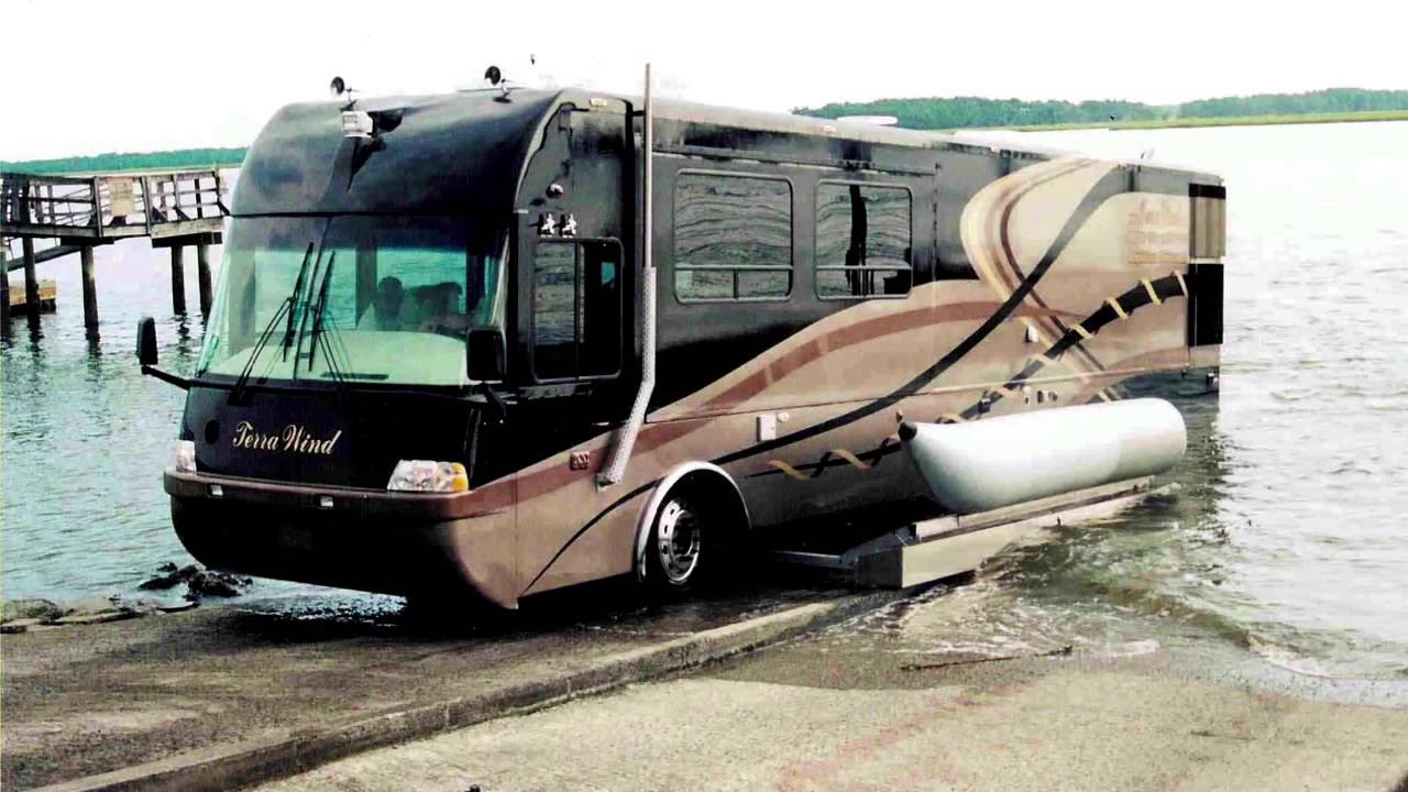 #FLOATING BUS BOAT #ПЛАВАЮЩИЙ АВТОБУС ЯХТА - YouTube