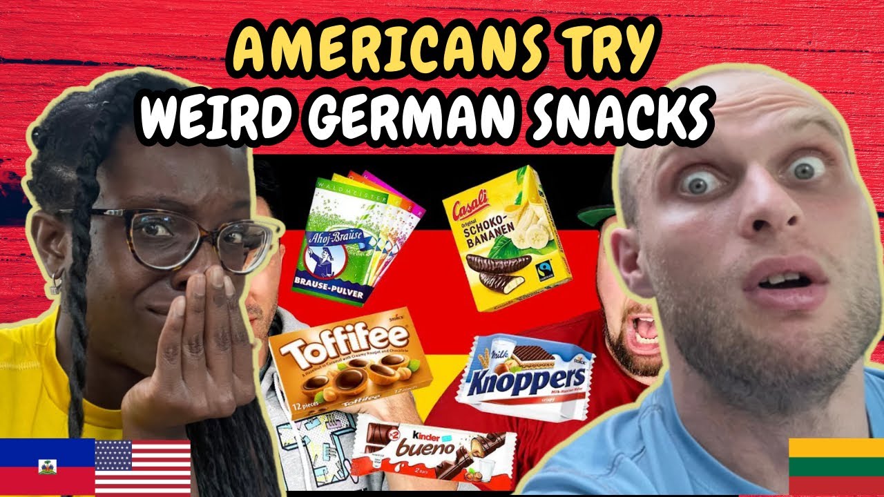 REACTION TO Americans Try Weird German Treats For The First Time ...
