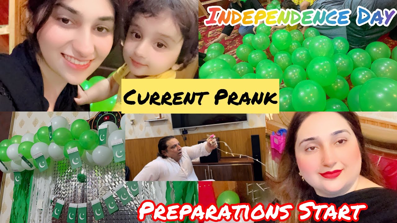 Imran Ka Prank Hoa Floop|Current Prank |14 August Preparations Start |# ...