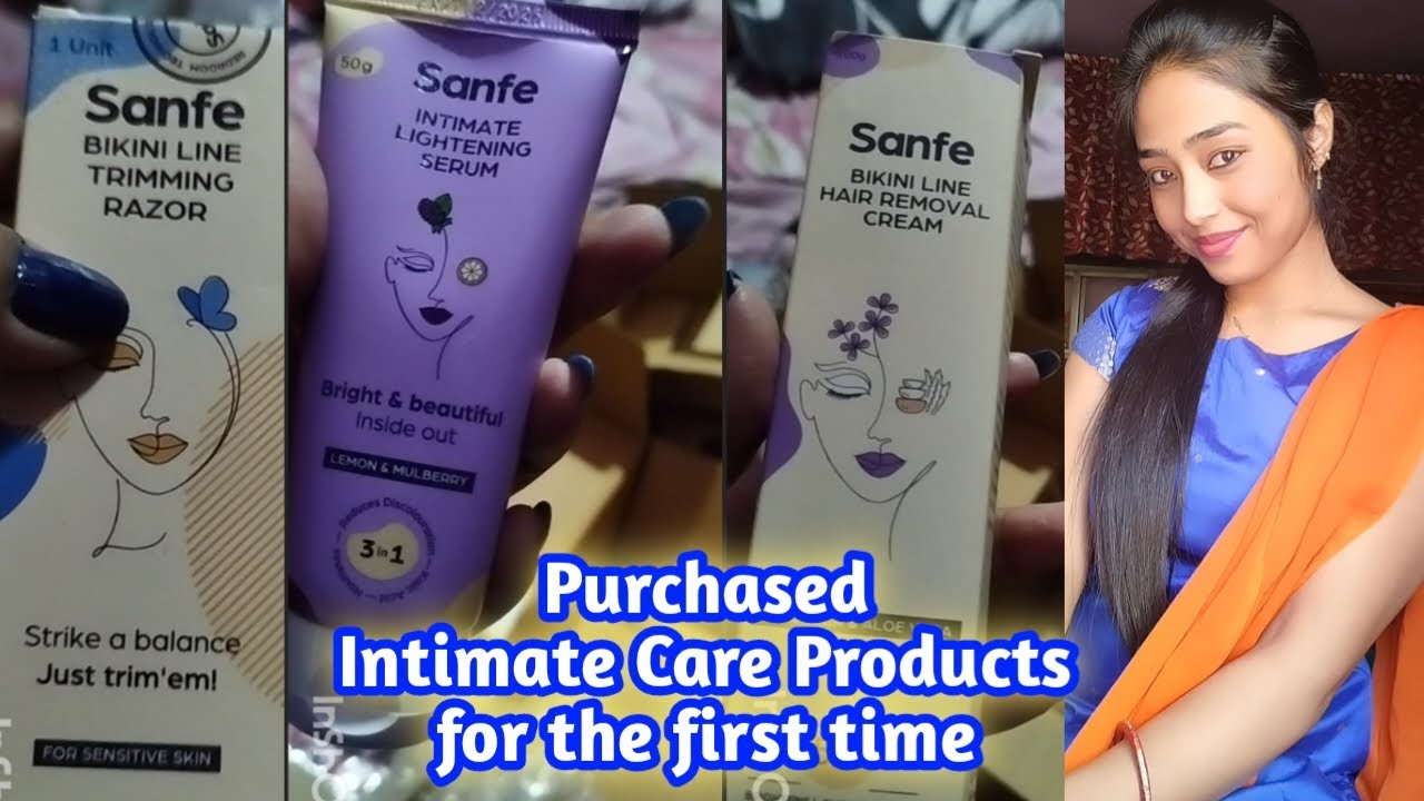 SS Vlog: First time purchased Intimate Care Range by Sanfe ।। # ...