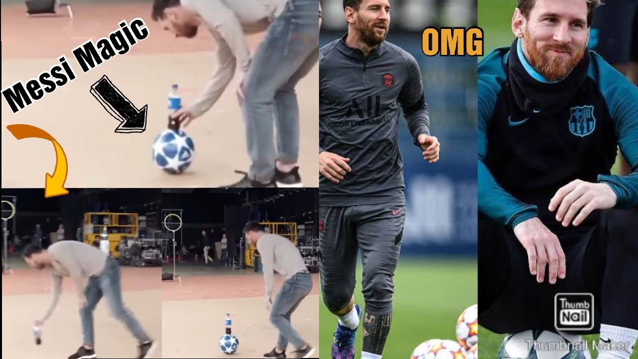 Lionel Messi Unbelievable Magic⚽ | Messi With Full Of Energy & Power ...