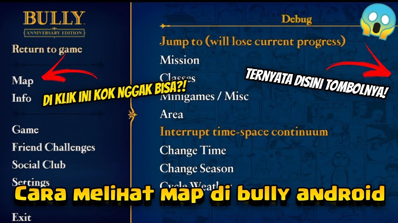 CARA MELIHAT/MEMBUKA MAP DI BULLY ANDROID !! - YouTube