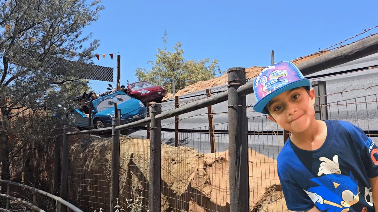 Full Ride: Radiator Springs Racers Adventure 2024| Cars Land at Disney ...
