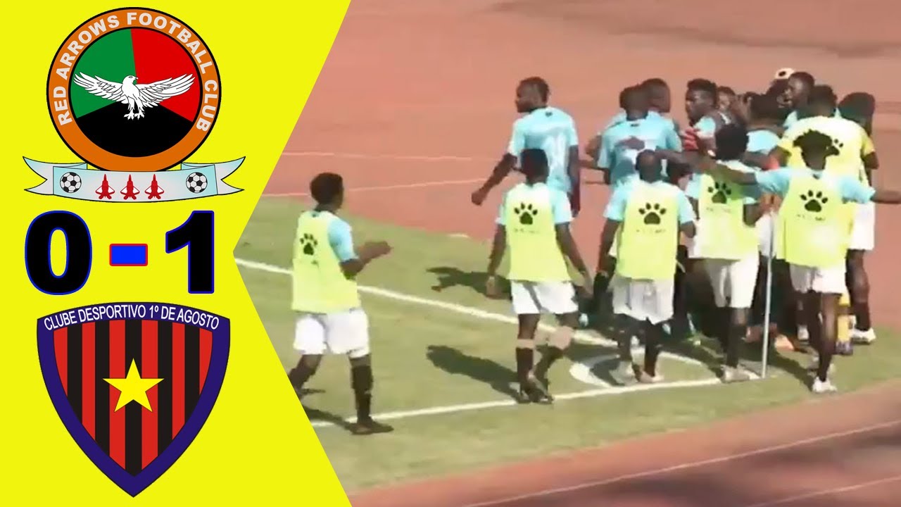 Red Arrows FC 🆚 Primeiro de Agosto 0 - 1 Full Match Highlights & Goals ...