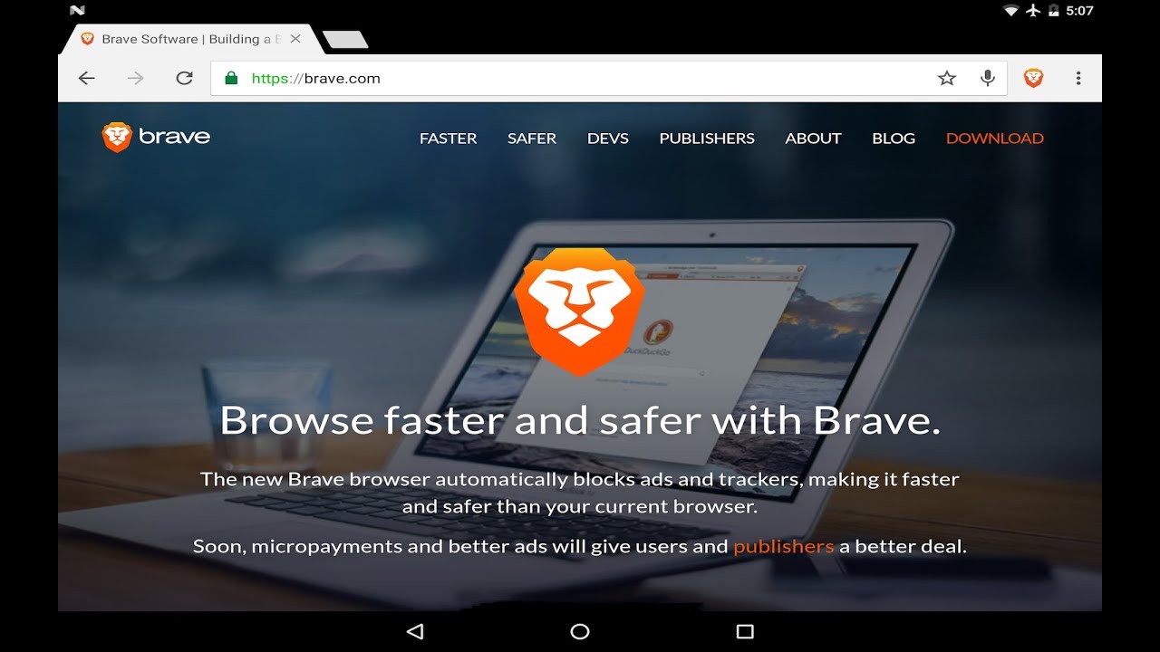 Brave Browser Secure, Fast & Private Web Browser with Adblocker1 - YouTube