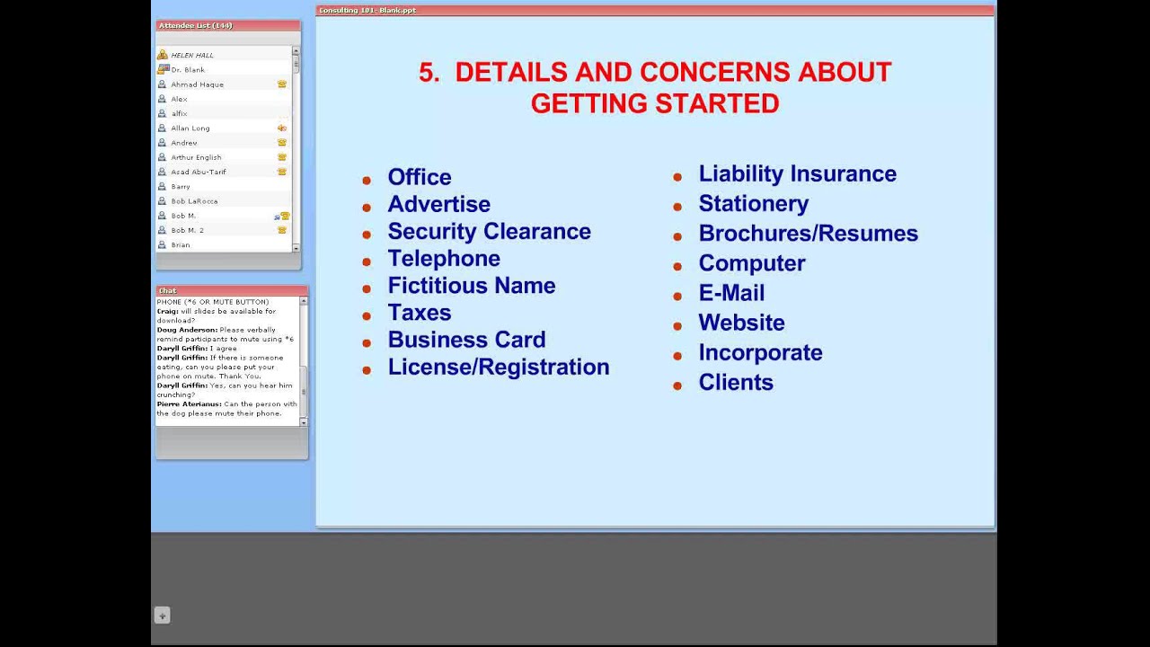 Consulting 101: The Consultants' Consultant - YouTube