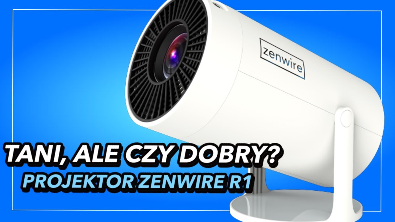 Co potrafi projektor na każdą kieszeń? Test rzutnika Zenwire R1 w cenie ...