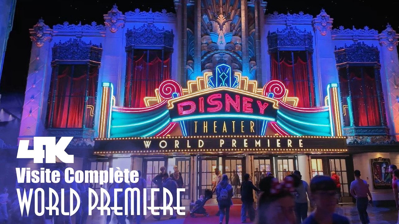World Premiere Walkthrough Visite Complete Mai 2025 | Walt Disney Studios Disney Adventure World ...