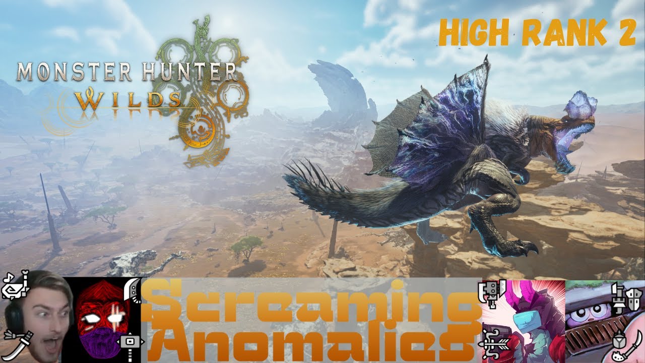 The Screaming Anomalies Explore High Rank Monster Hunter Wilds (Day 8 ...