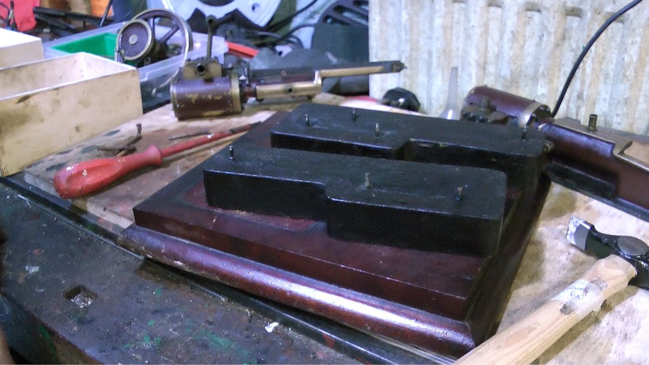 PART #4 - RENOVATING A MODEL TANGYE TWIN CYLINDER STEAM ENGINE - YouTube