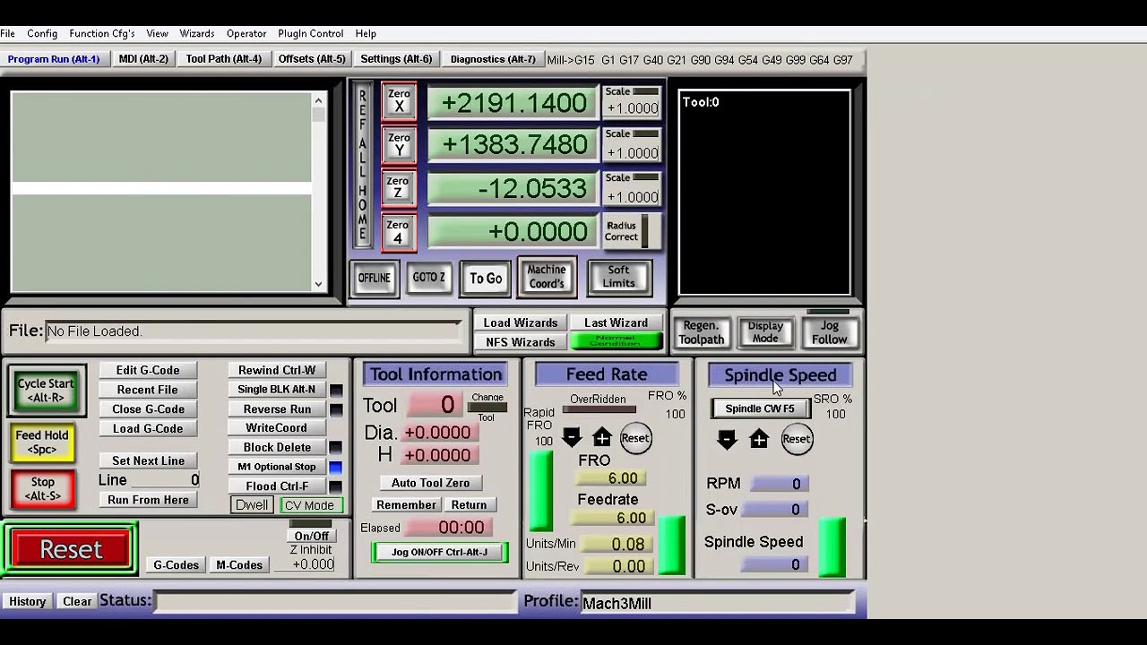Mach3. Макросы и внесение изменений в интерфейс программы - YouTube