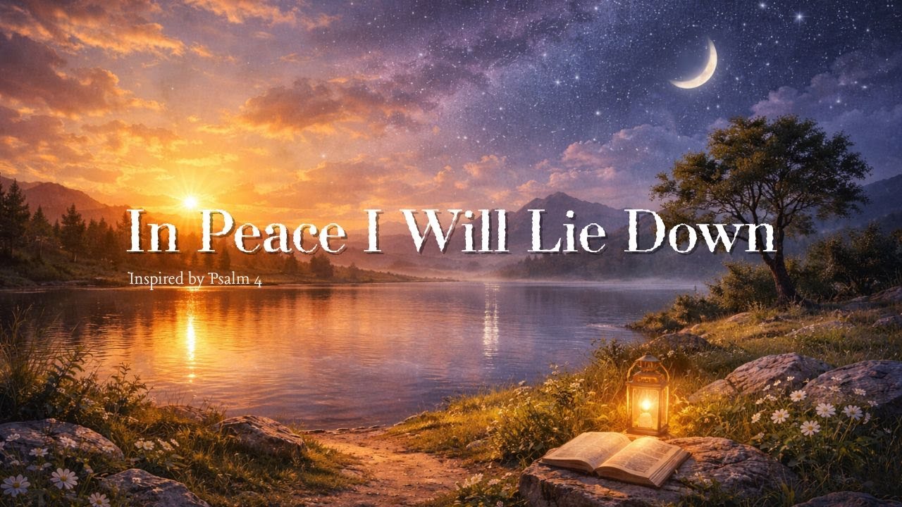 In Peace I Will Lie Down (Psalm 4)｜Christian Worship Song for Rest ...