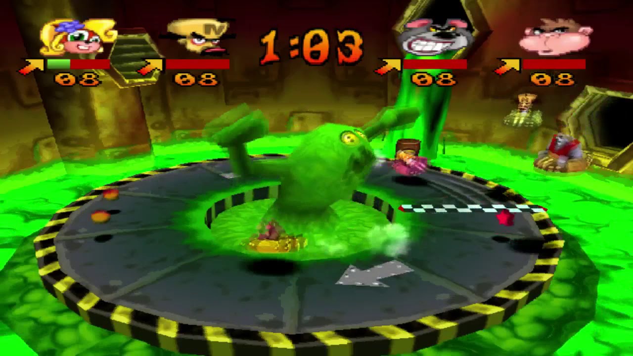 Crash Bash PS1 Coco Bandicoot playthrough part 21 - YouTube