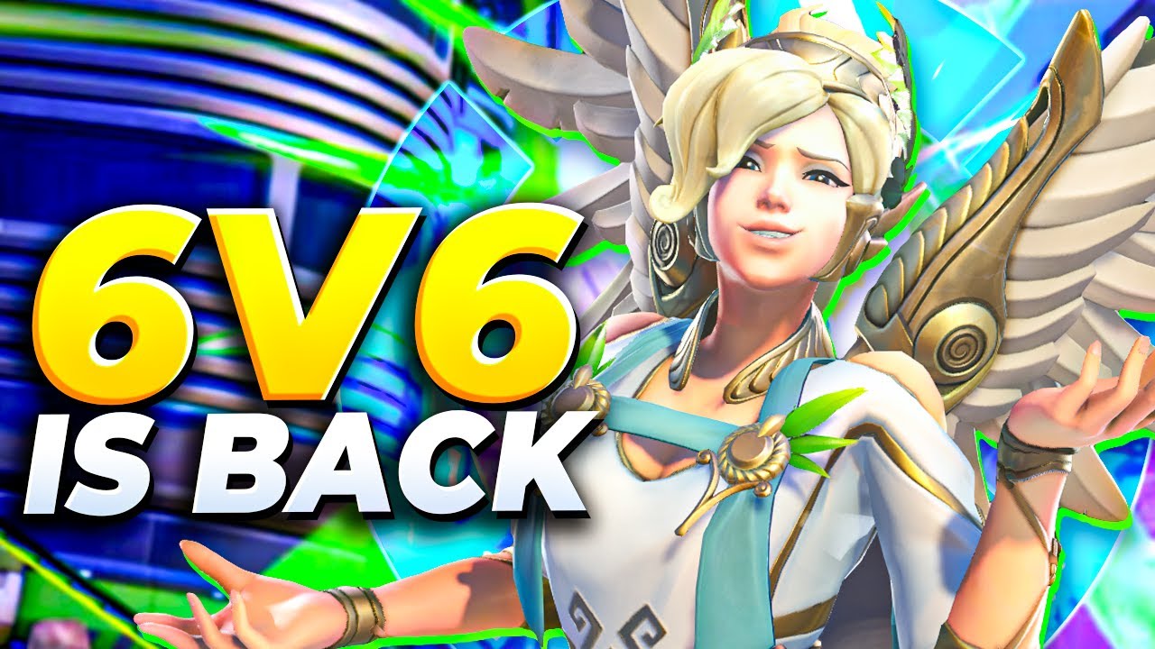 I hate to admit it but Overwatch 6v6 actually feels more fun... - YouTube