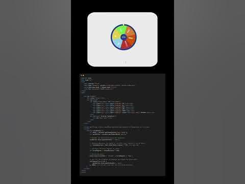 Spin Wheel using using #html #css & #javascript #coderslife #coding #studyandworkabroad #python ...