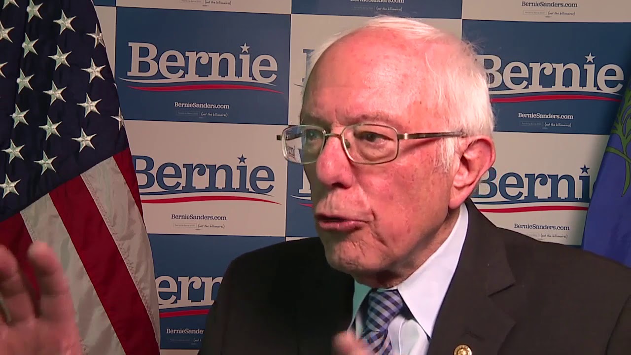 Raw interview with Bernie Sanders - YouTube