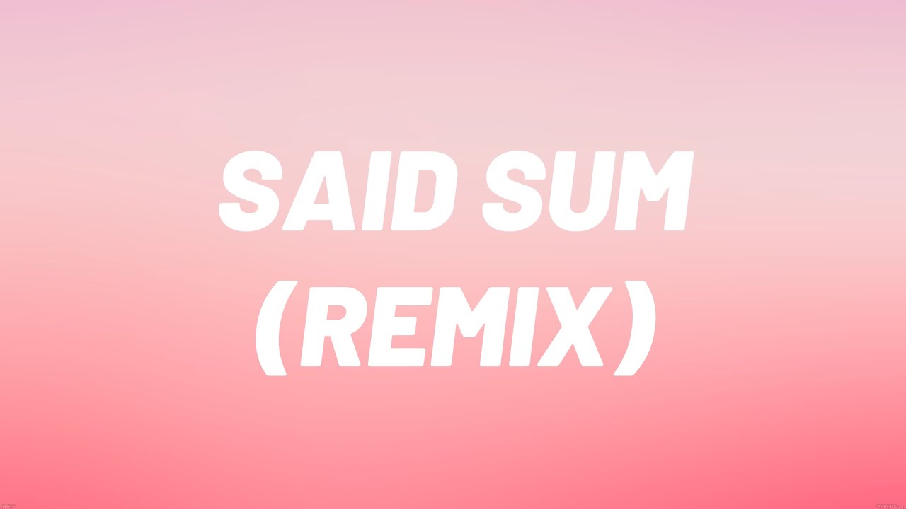 🎵Moneybagg Yo (Ft Dababy) - Said Sum (LYRICS) - YouTube