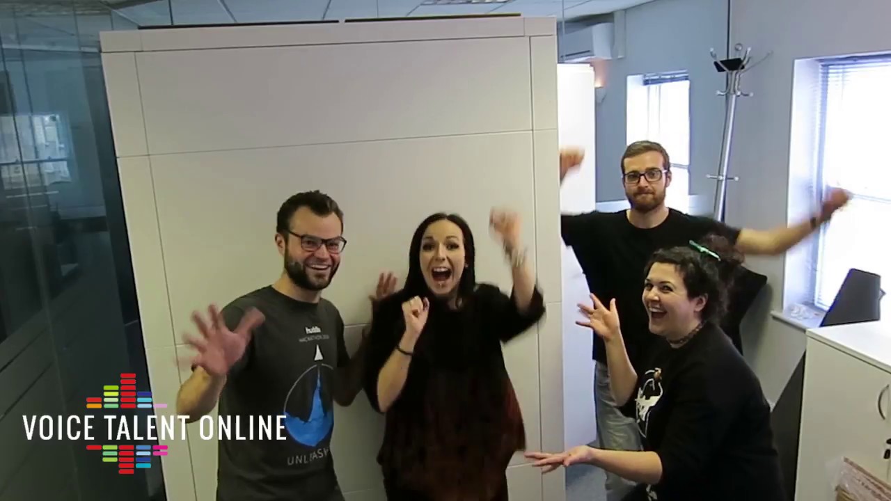 Voice Talent Online set up a new sound booth. - YouTube
