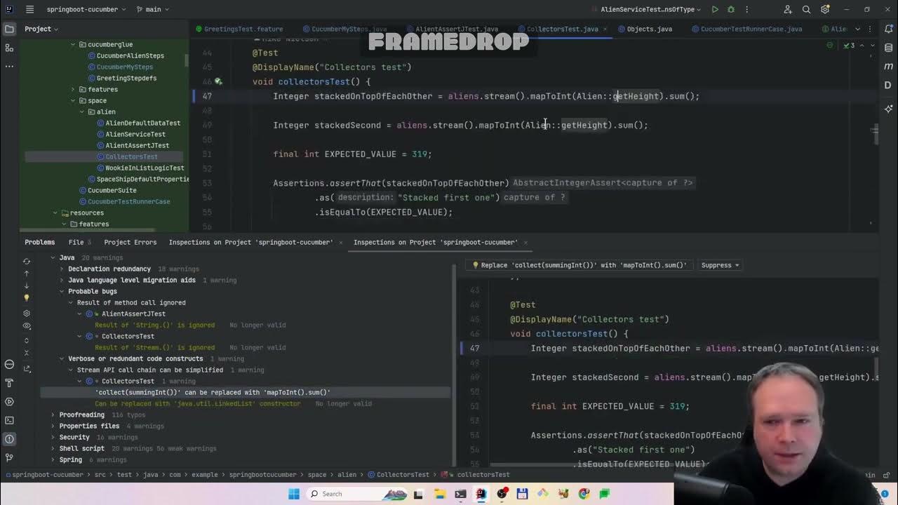 IntelliJ helps you with method references - YouTube
