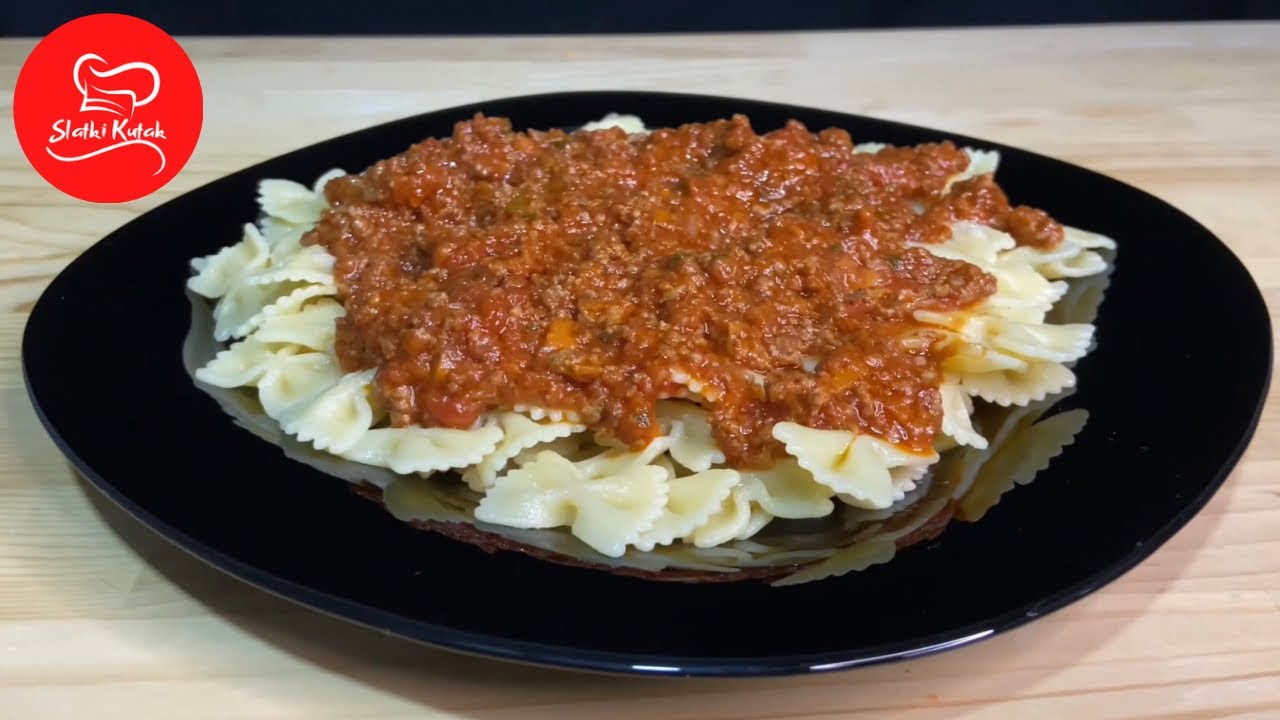 Bolonjez recept - Kako najlakše da napravite ovaj preukusni sos - YouTube