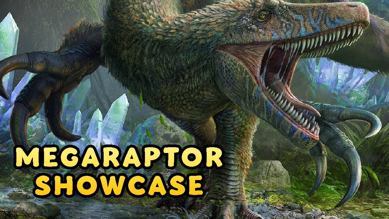 Ark Ascended - The Megaraptor Showcase - YouTube