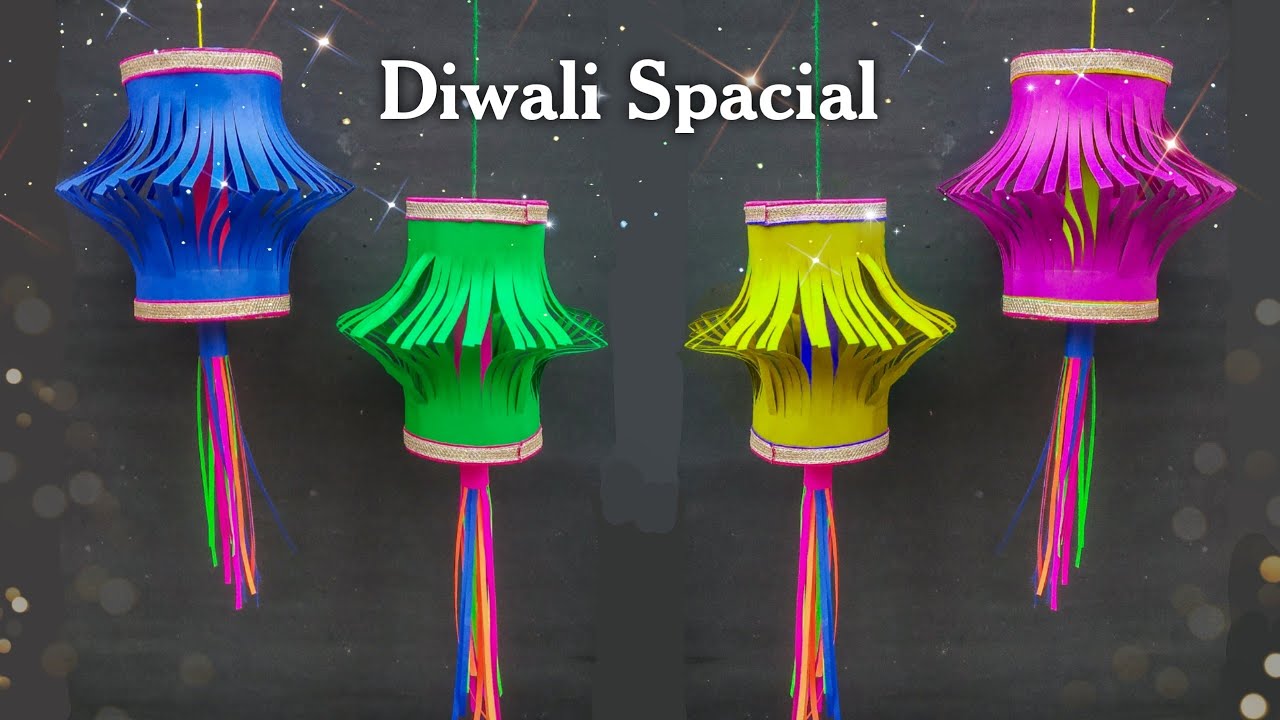 Diwali Spacial Paper Craft - YouTube