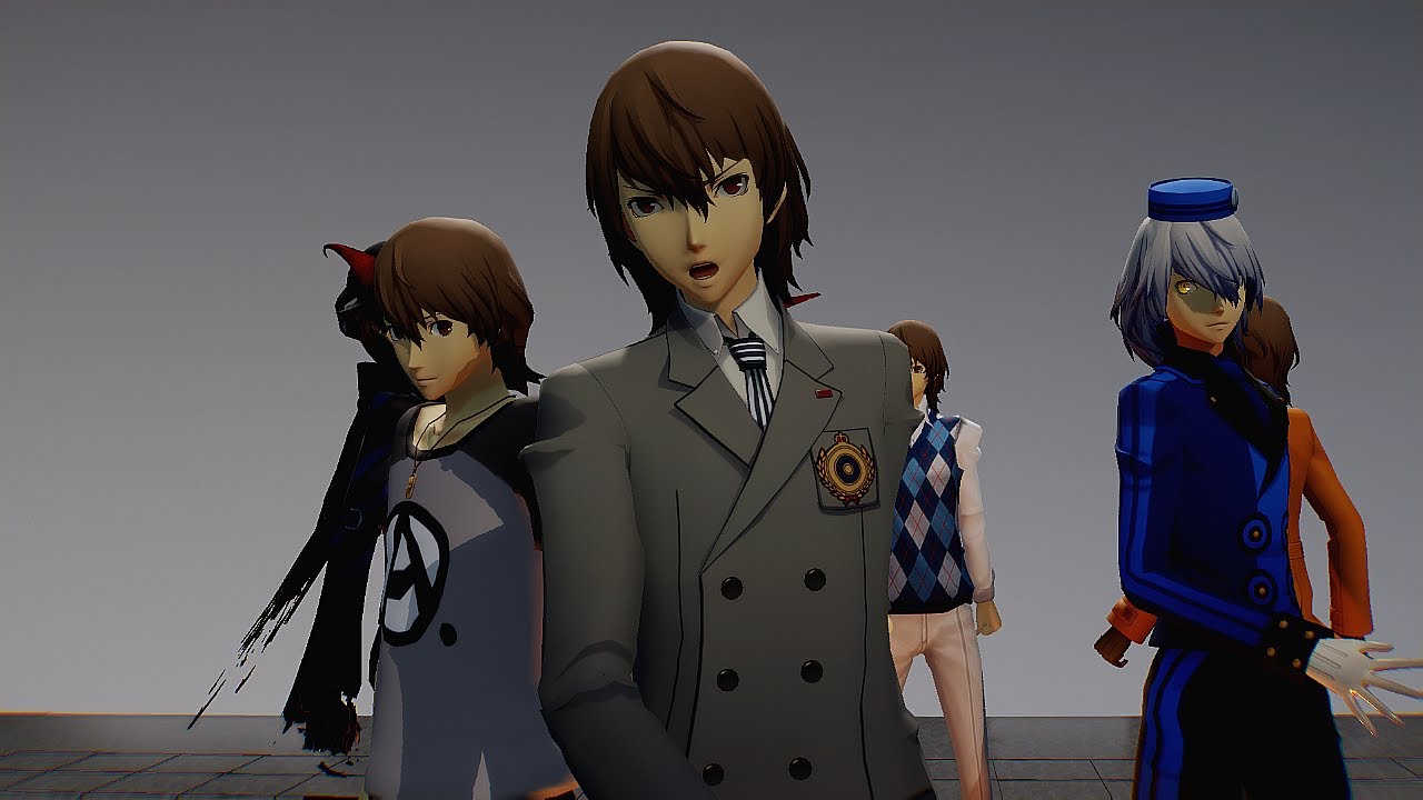 [P5 MMD] One・Two・Three but it's only goro akechi (a model showcase ...