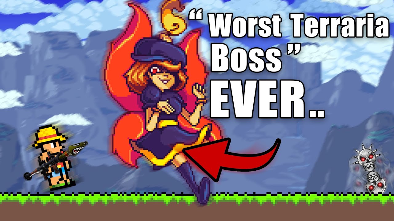 The "Worst Terraria Boss" EVER?!.. Terraria Split Mod.. (Ep.3) - YouTube