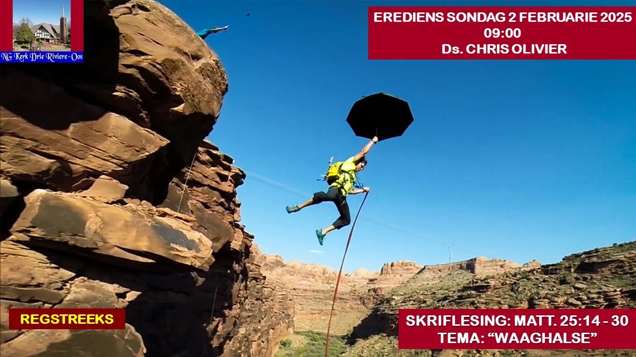 Erediens Sondag 2 Februarie 2025 om 09:00 - Ds Chris Olivier ...
