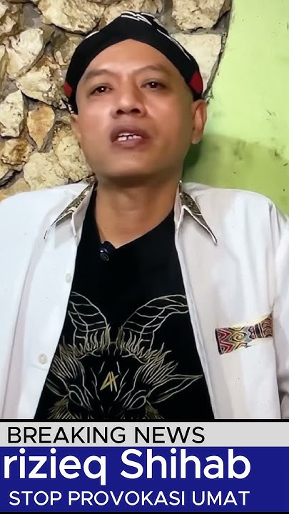 RIZIEQ SHIHAB PROVOKATOR KEGADUHAN #gusfuadplered #presidenjokowi #polri #dprri - YouTube