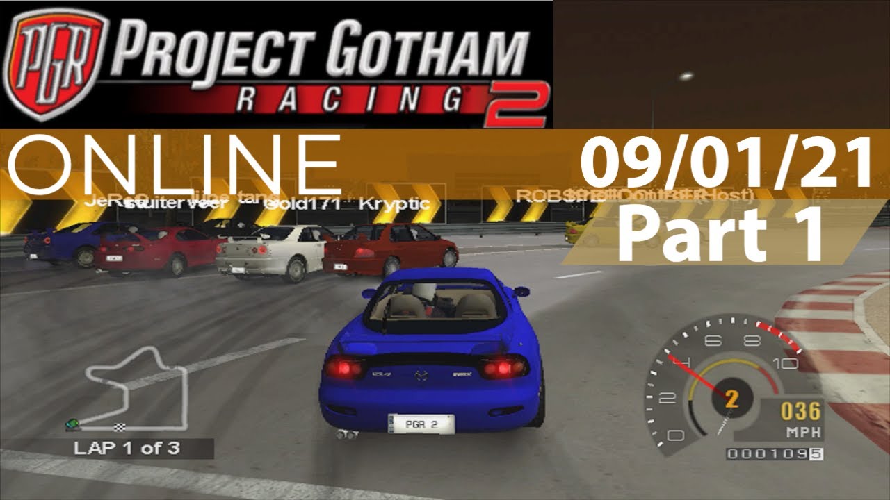 Project Gotham Racing 2 (PGR2) Online Multiplayer - Game Night 09/01 ...