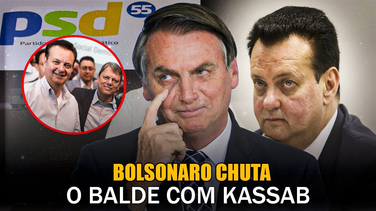 BOLSONARO SOBE O TOM CONTRA KASSAB E DEIXA O PSD APAVORADO MEXERAM COM ...