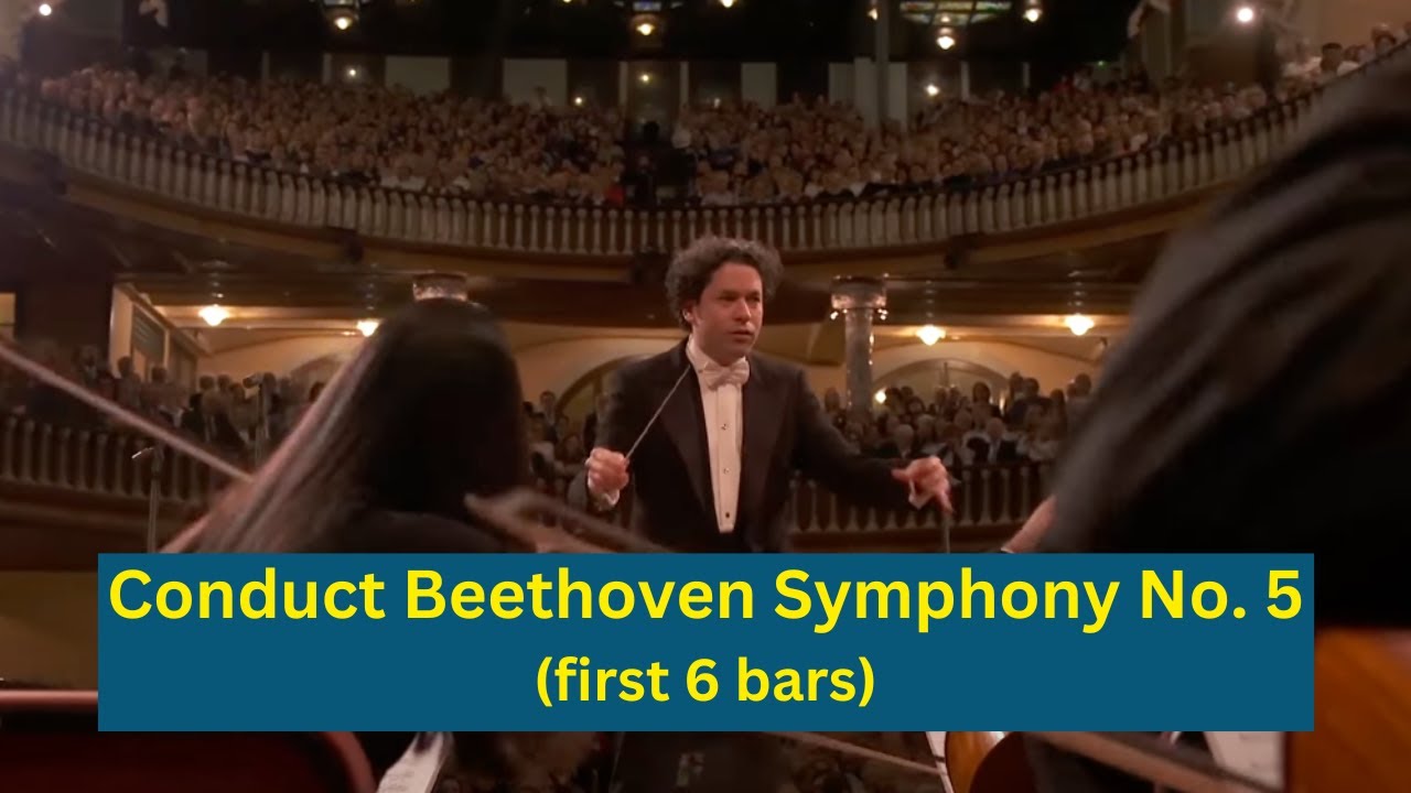 How to Conduct Beethoven Symphony 5 (first 6 bars) - YouTube