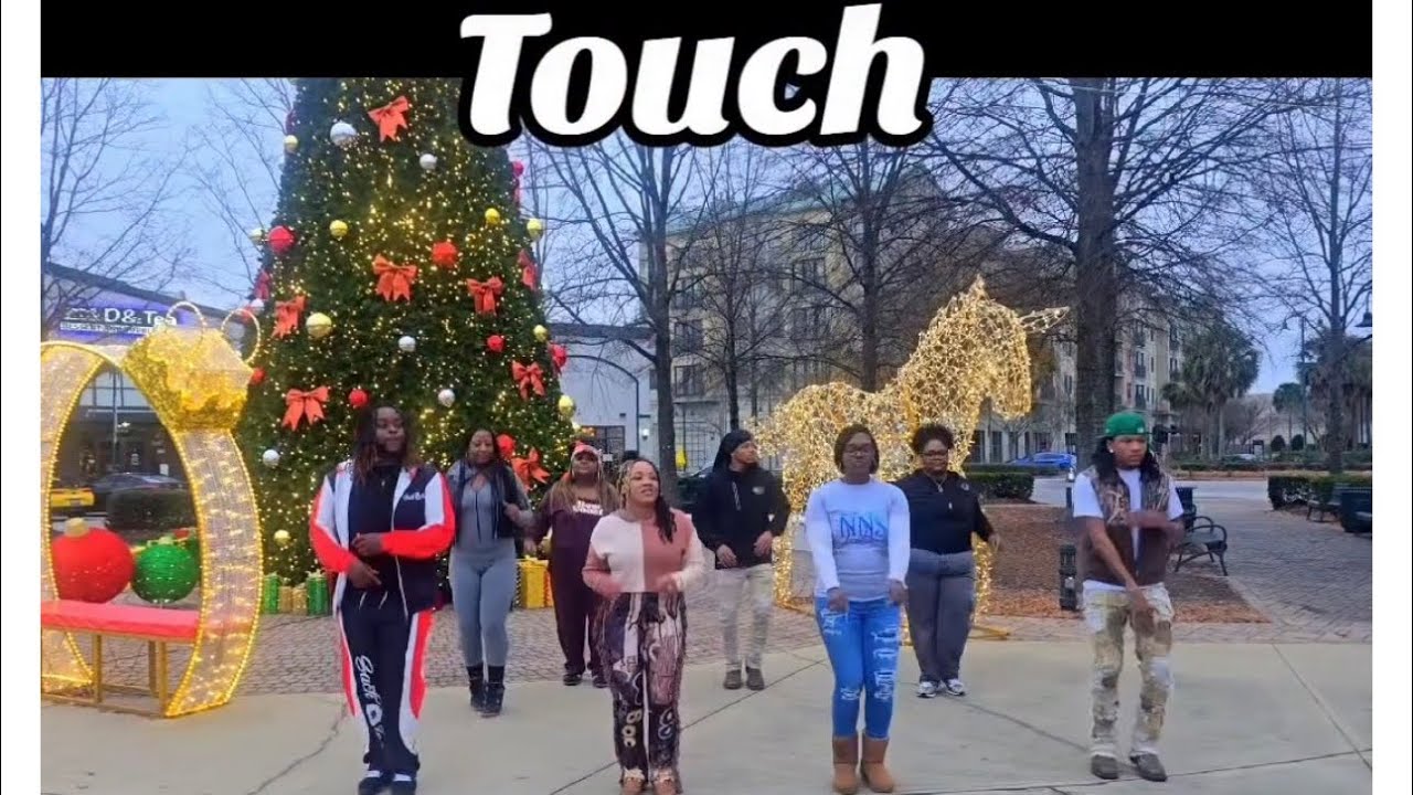 Touch Line Dance Instructional - YouTube