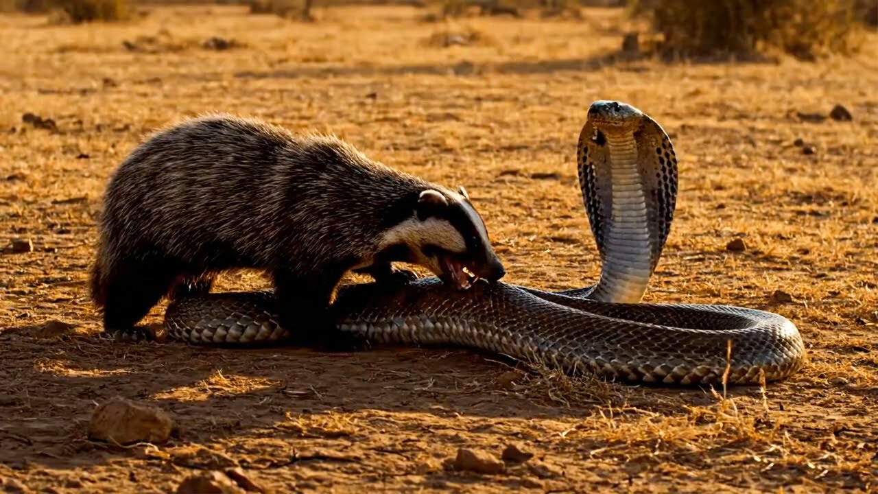 Honey Badger vs King Cobra – The Ultimate Showdown! - YouTube