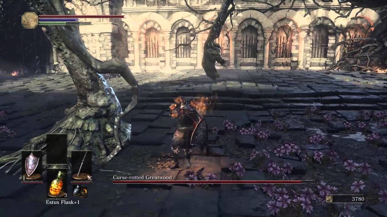 DARK SOULS™ III - Cursed Balls of Great Tree - YouTube