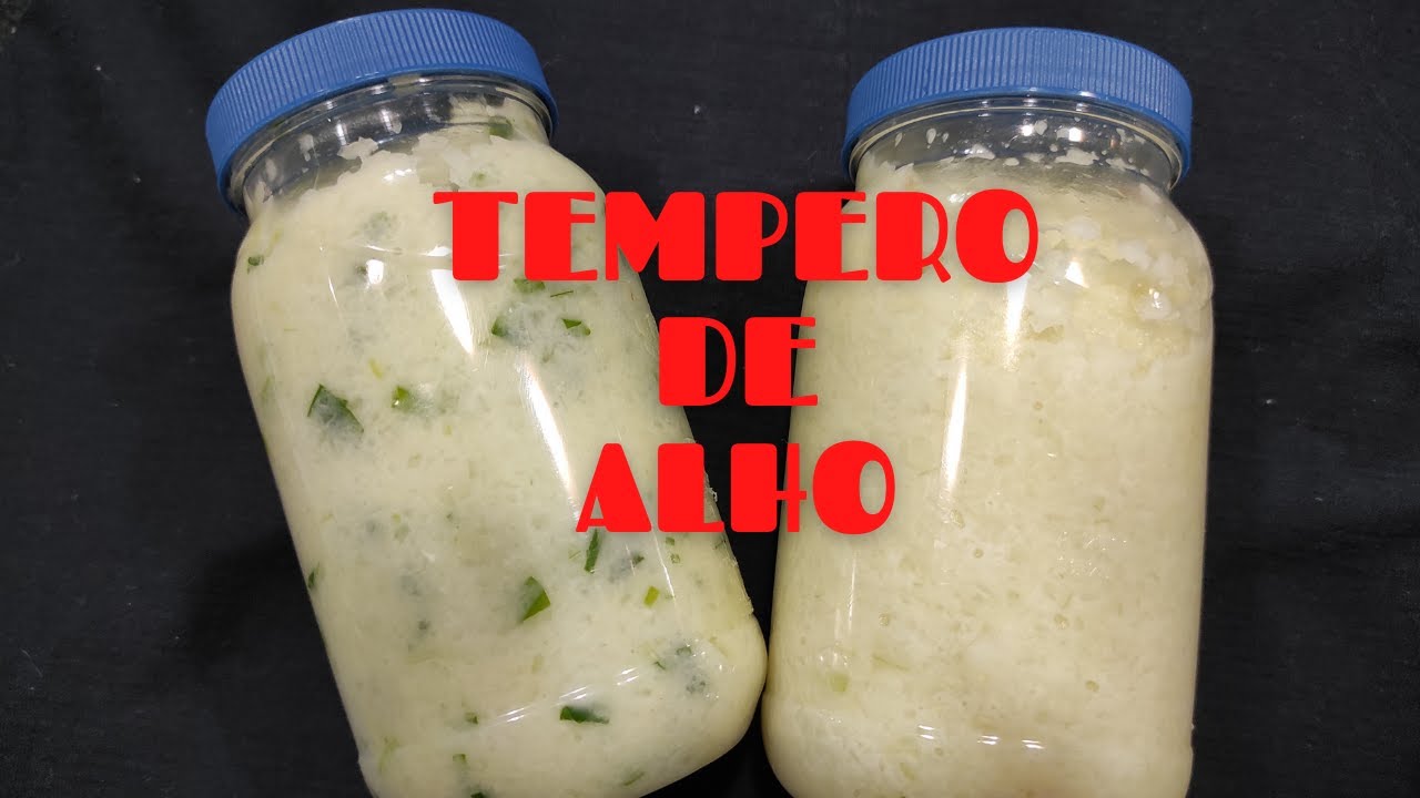 TEMPERO DE ALHO CASEIRO, RÁPIDO E SUPER FÁCIL DE FAZER! - YouTube